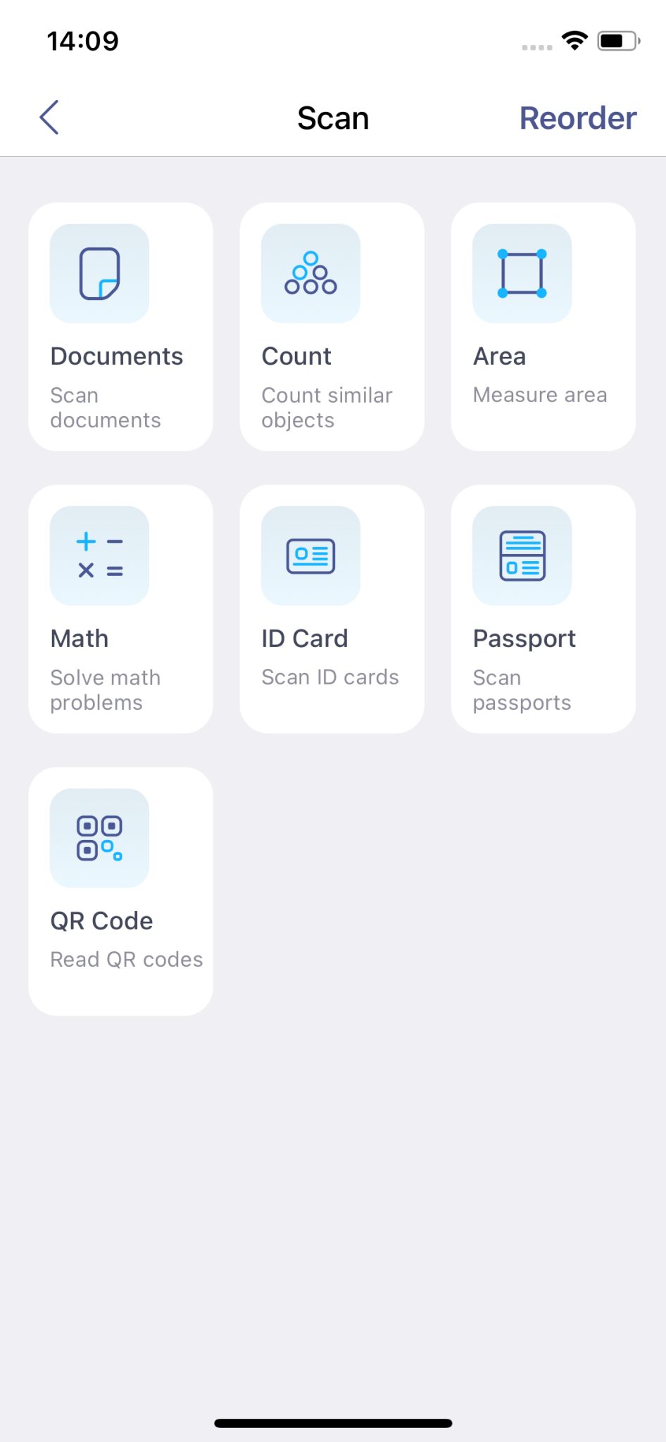 Intuitive Mobile Scanner: Less Search, More Action - iScanner