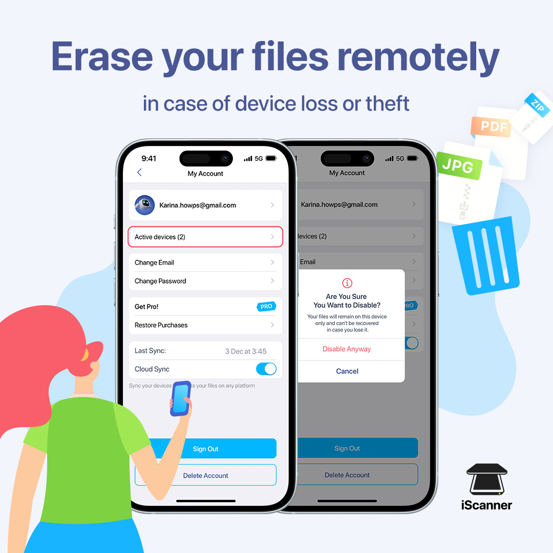 Protect Sensitive Personal Information on Your Mobile Device - iScanner