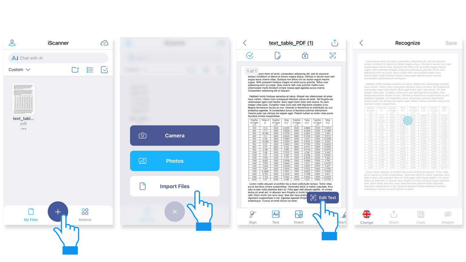 How to Extract Tables from PDF Files Effortlessly - iScanner