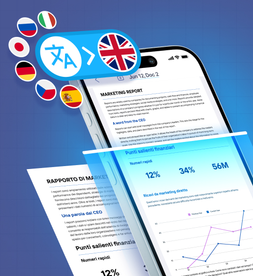 How to Translate PDF in Just One Minute - iScanner